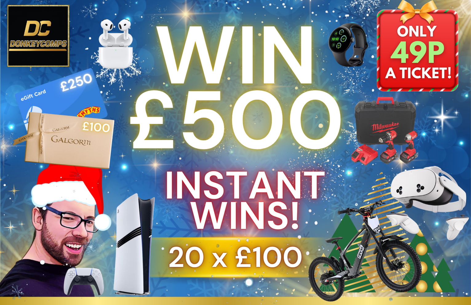 Donkey Comps – Online Prize Draw Competitions UK